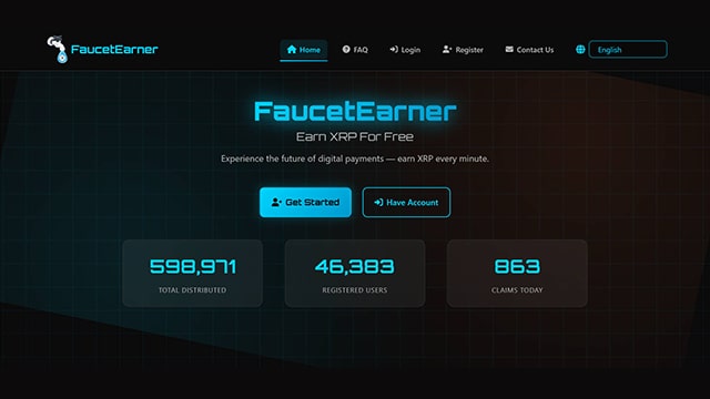 Claim Free XRP Tokens - FaucetEarner